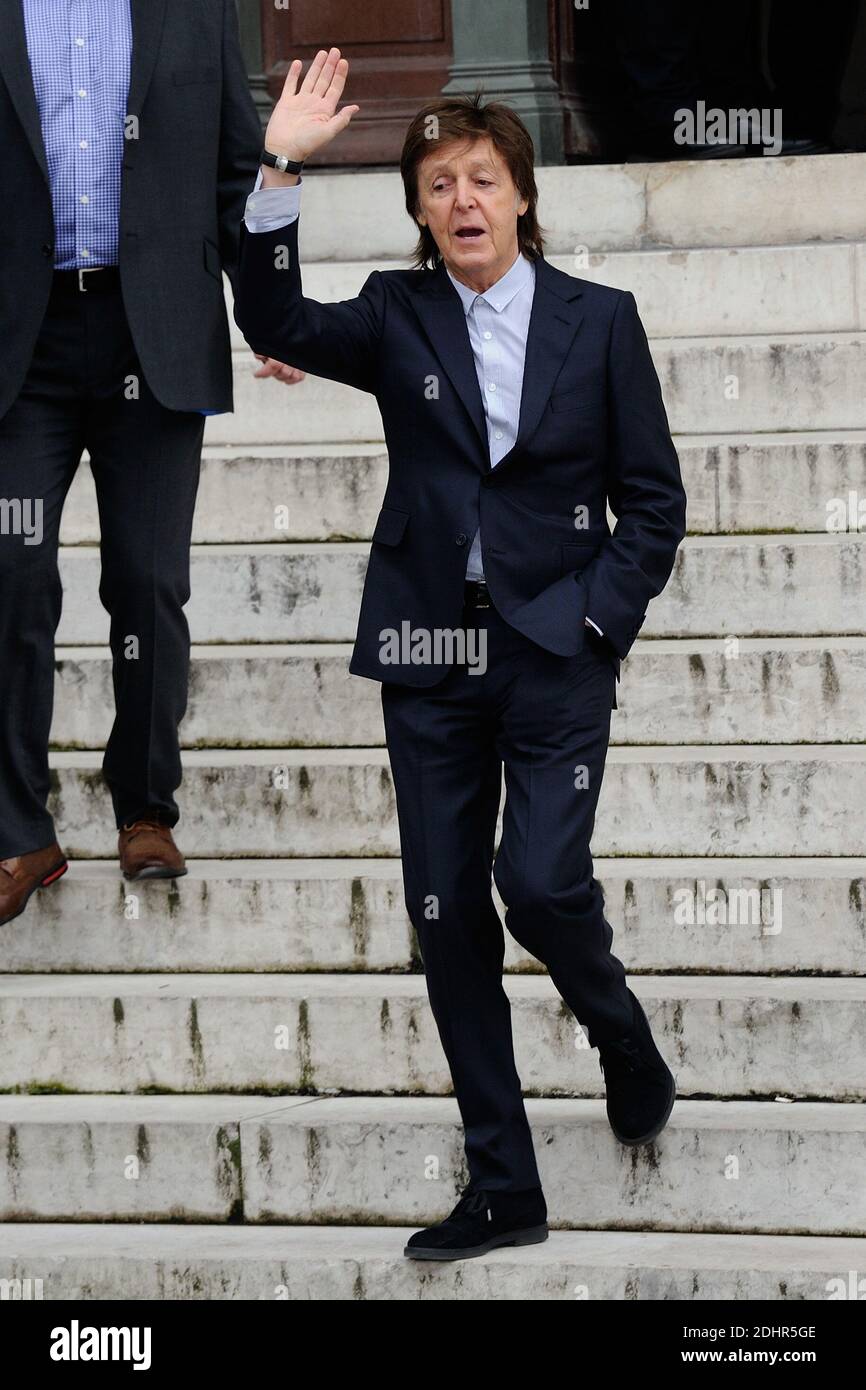 John McCartney attending the Stella McCartney show as part of Paris ...