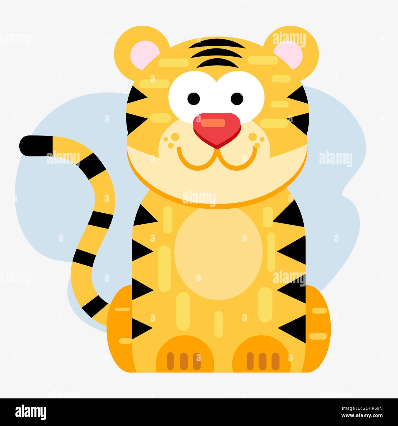 Cute Tiger Vector