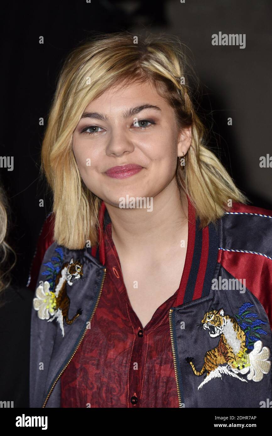 Louane Emera attending at Agnes B show as part of Paris Fashion Week ...