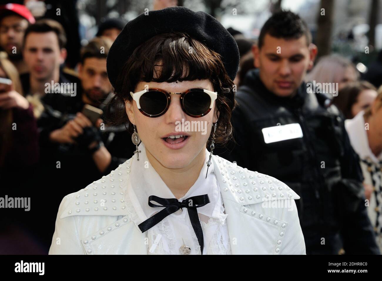 Kristen Stewart’s rumored girlfriend French singer Soko arriving to the ...