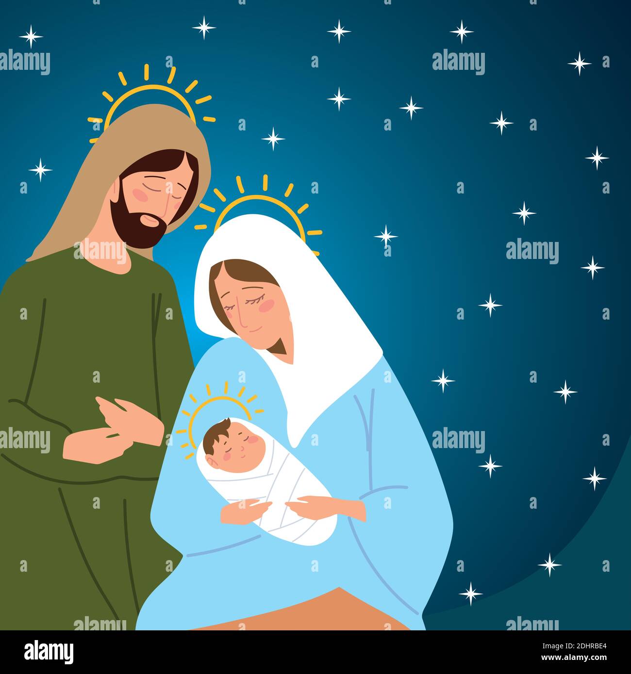 Mary And Jesus Manger