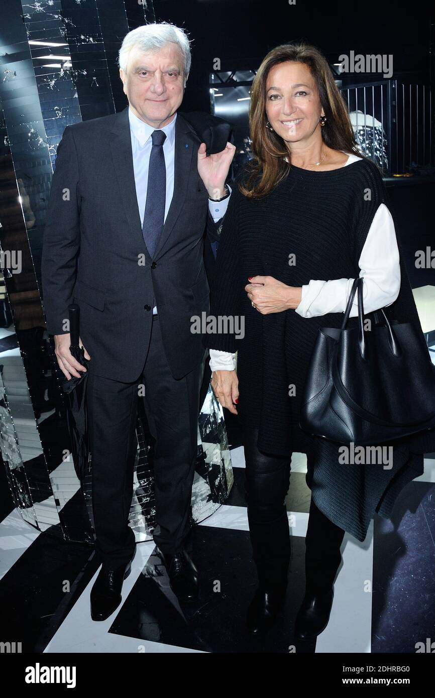Sidney Toledano and his wife Katia attending the Vuitton show as part ...