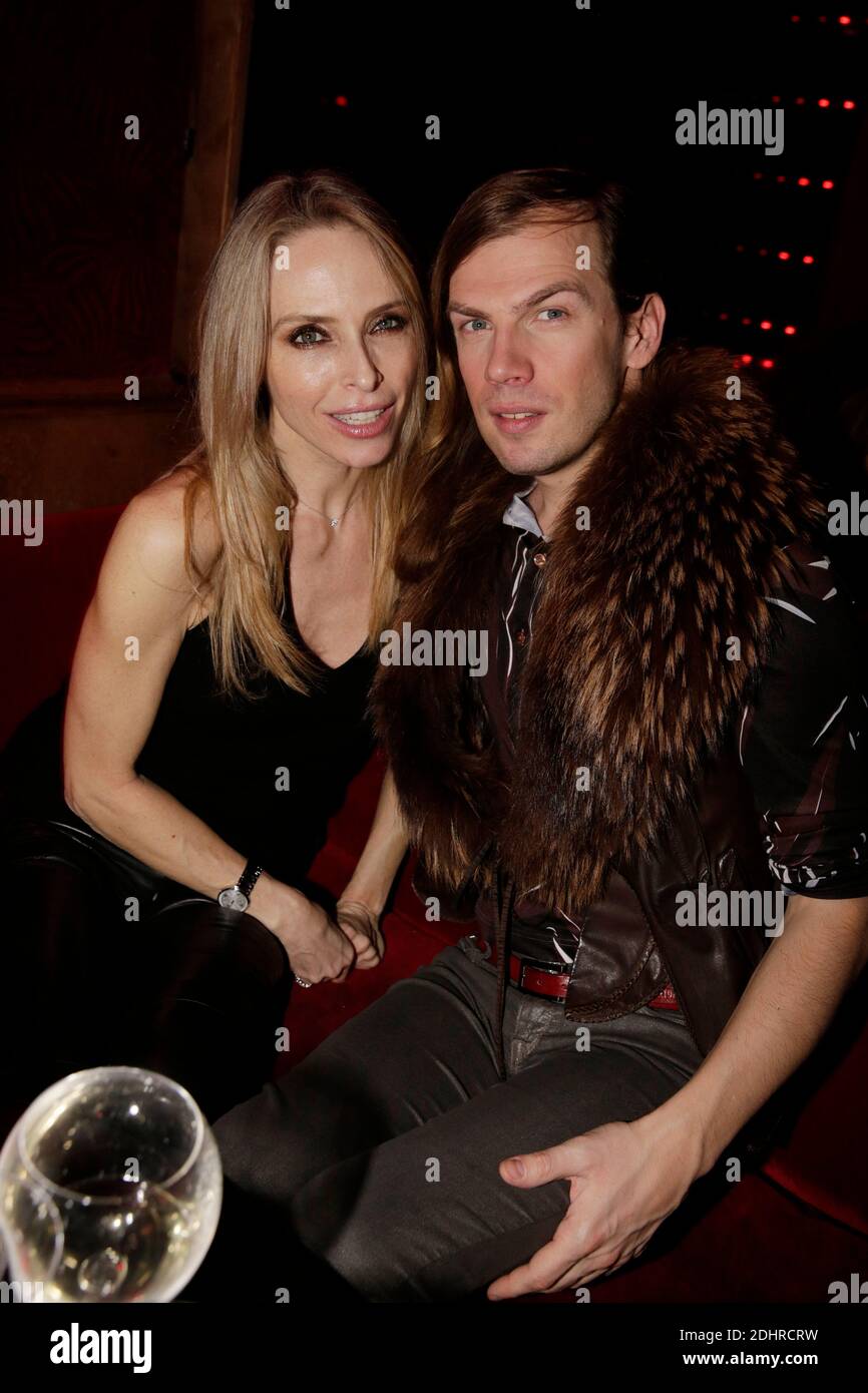 Exclusive - Tonya Kinzinger and Christophe Guillarme attendind Serge ...