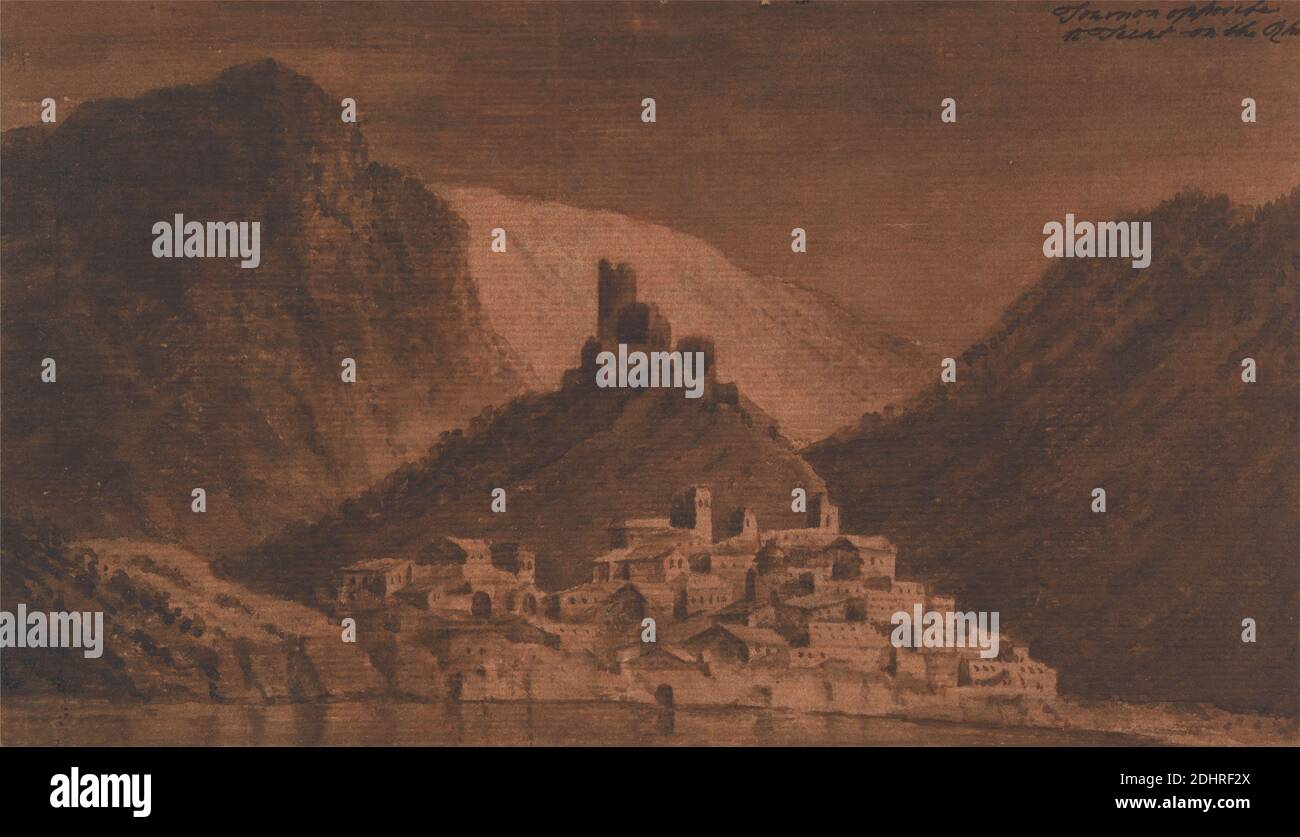 Formerly attributed to alexander cozens hi-res stock photography and ...