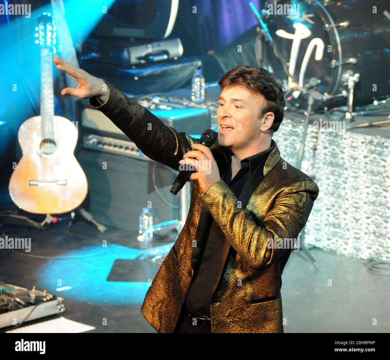 Portuguese singer Tony Carreira performs live at Casino de Paris in ...