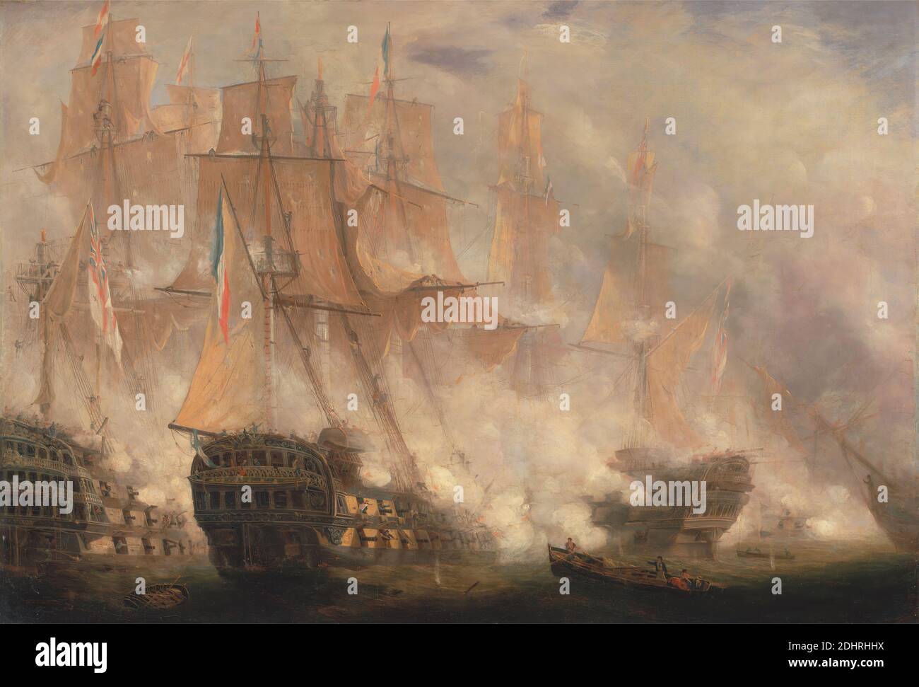 Battle of trafalgar flags hi-res stock photography and images - Alamy
