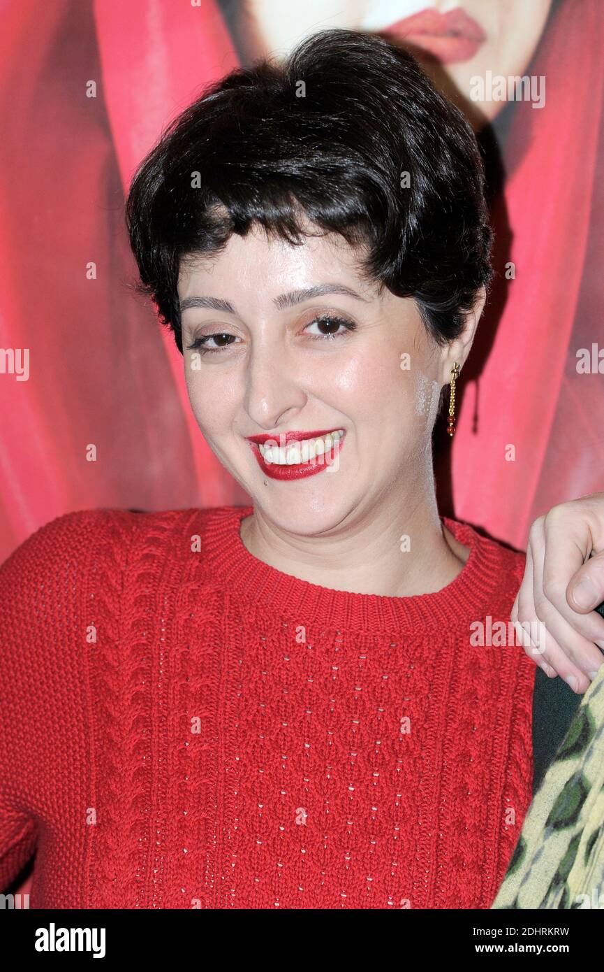 La compositrice et pianiste iranienne Sara Najafi lors de la premiere ...
