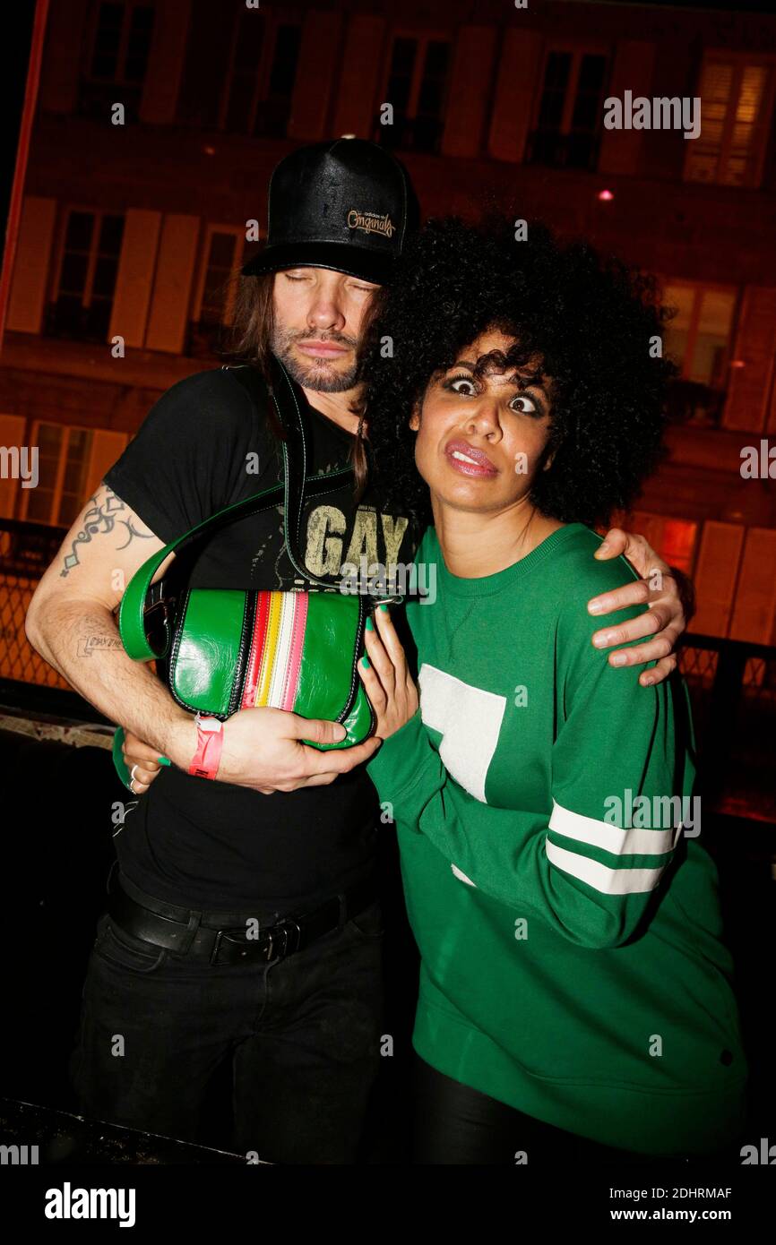 Shaka Ponk (Frah and Samaha) attending the Bus Palladium 6th ...