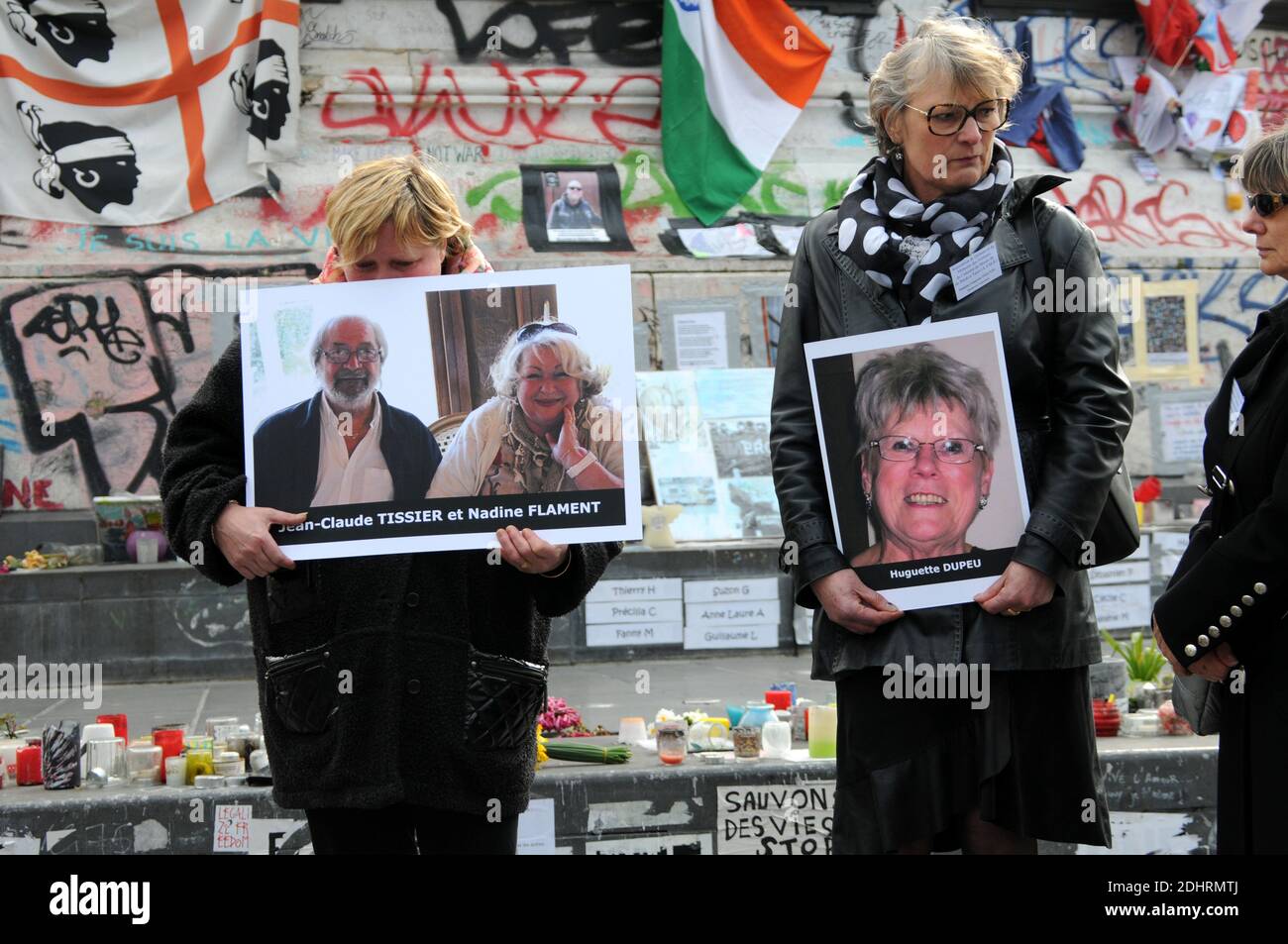 French relatives of victims and survivors of National Bardo Museum ...