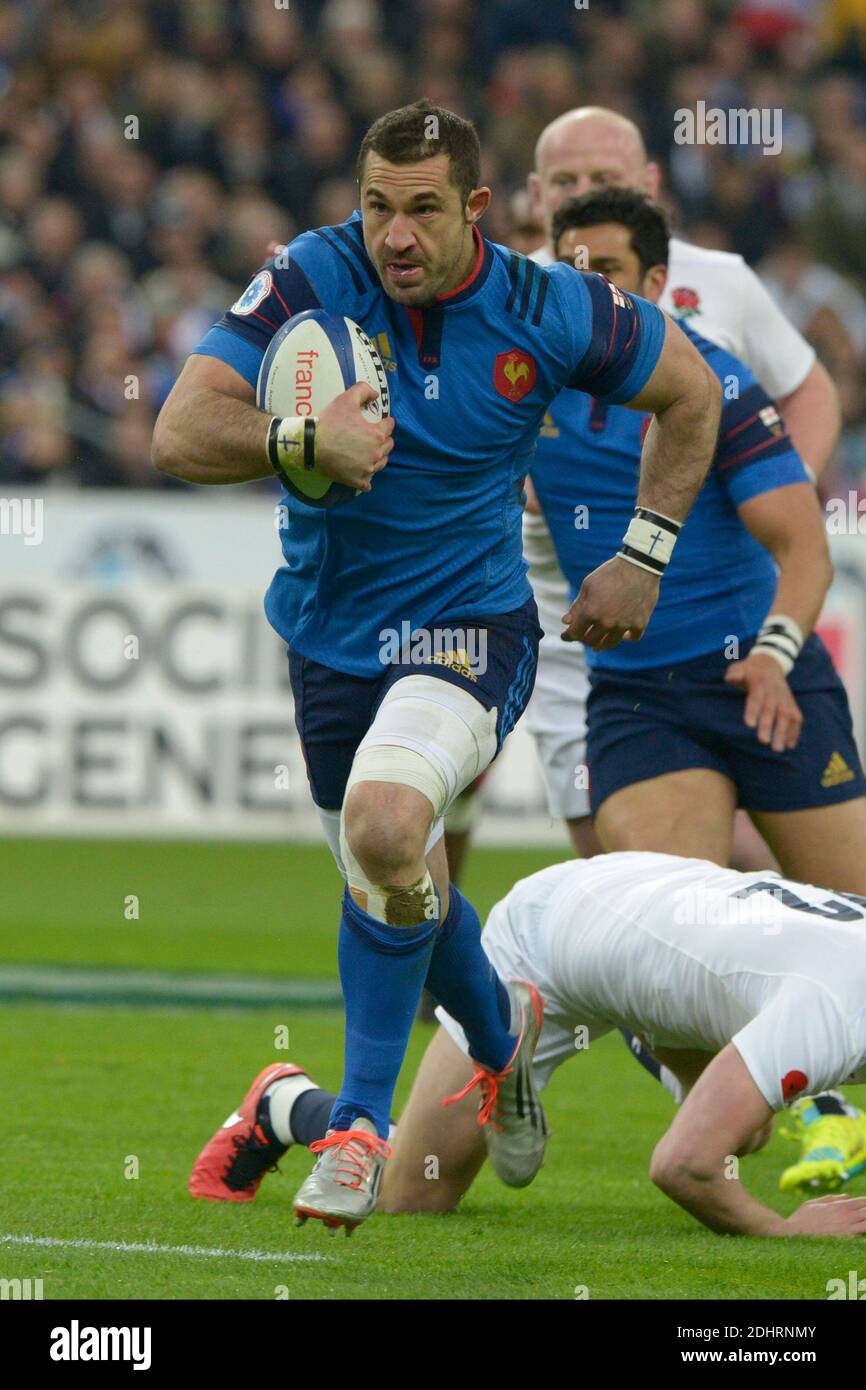France's Scott Spedding during Rugby RBS 6 Nations Tournament, France ...