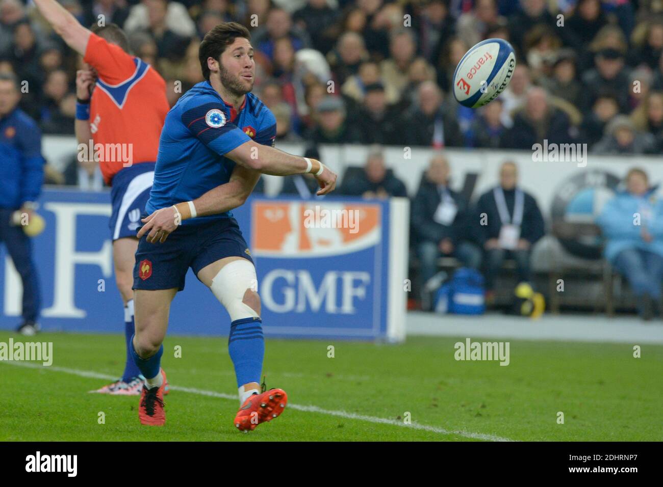France's Maxime Machenaud during Rugby RBS 6 Nations Tournament, France ...