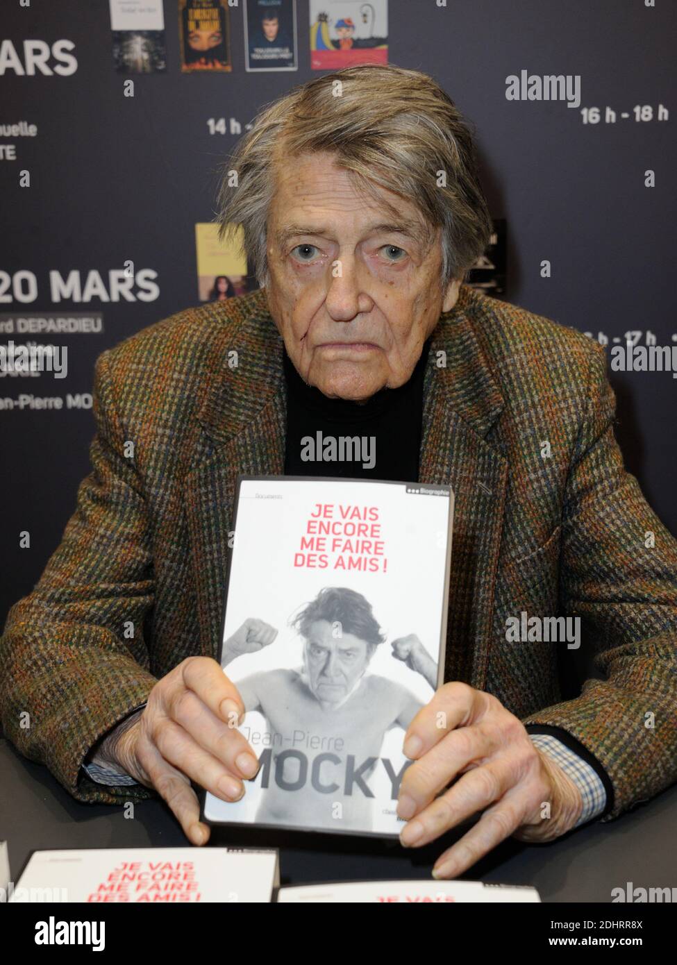 Jean-Pierre Mocky attending the Paris Book Fair 2016 (Salon Du Livre ...