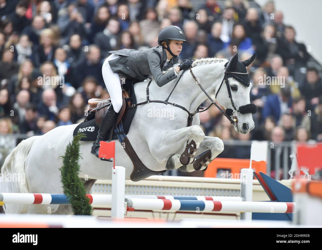 Anna Julia Kontio competes during the 'Grand Prix Hermes' International ...