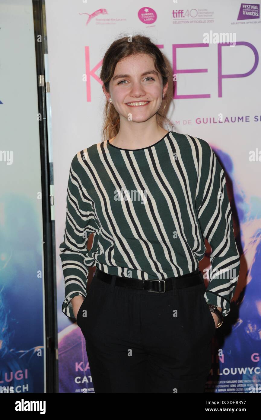 Actress Galatea Bellugi attending the premiere of 'Keeper' at UGC Cine ...