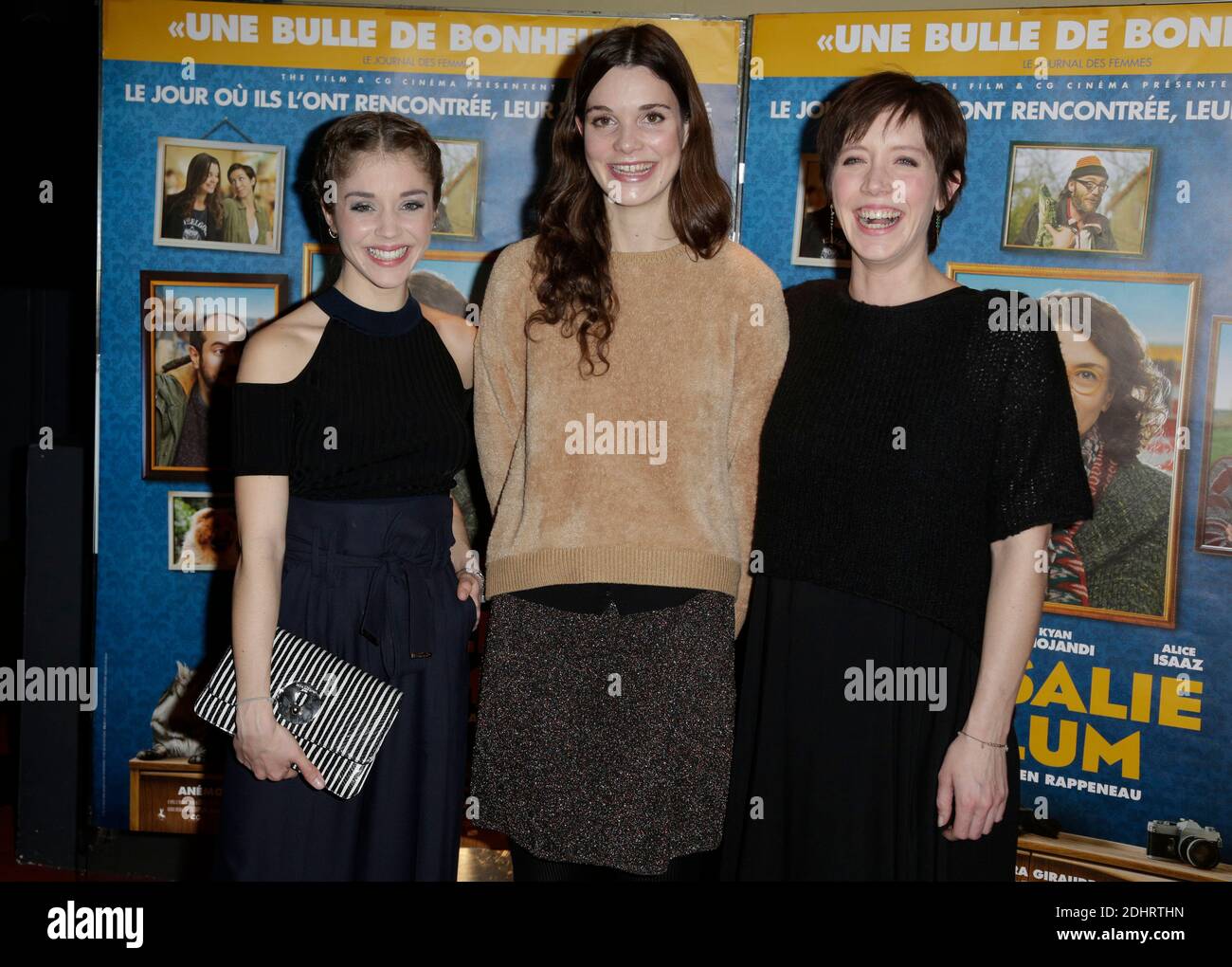 Alice Isaaz, Camille Rutherford and Sara Giraudeau attending 'Rosalie ...