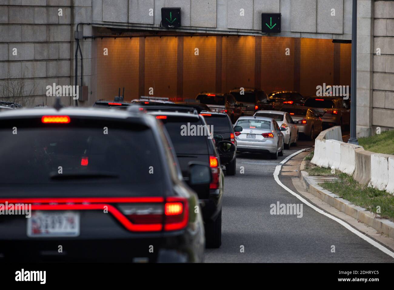 Dc white house tunnel hi-res stock photography and images - Alamy