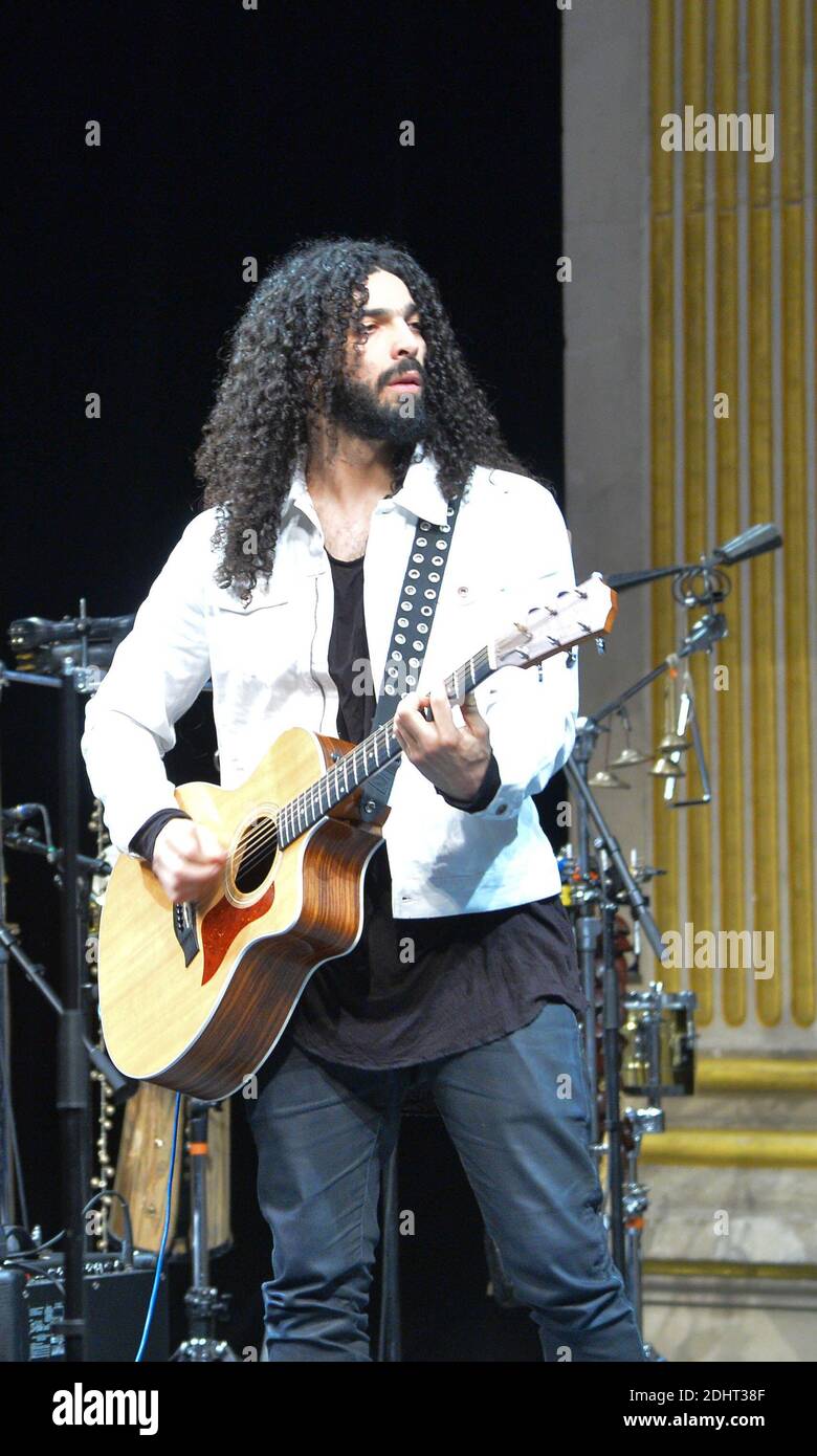 Egyptian musician Ramy Essam performs live during the International ...
