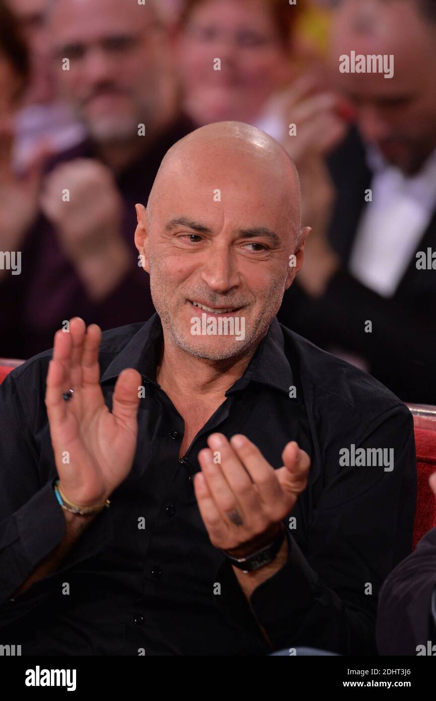 Patrick Bosso at the taping of Vivement Dimanche, Paris, France on ...