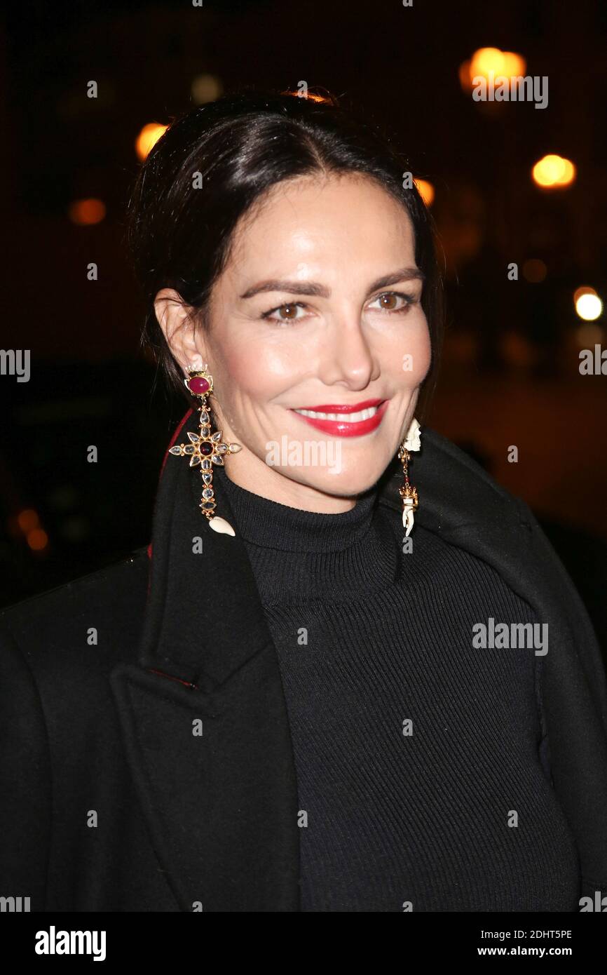 ADRIANA ABASCAL - ARRIVEES AU DEFILE VERSACE - FASHION WEEK DE PARIS ...