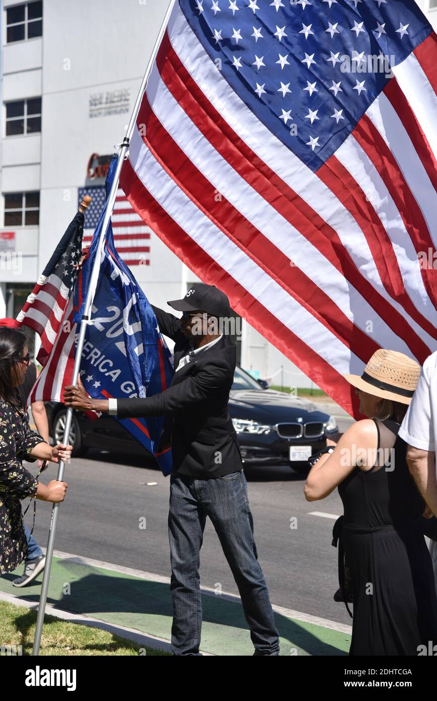 Beverly Hills, CA/USA - Aug 1, 2020: California Congressional Candidate ...