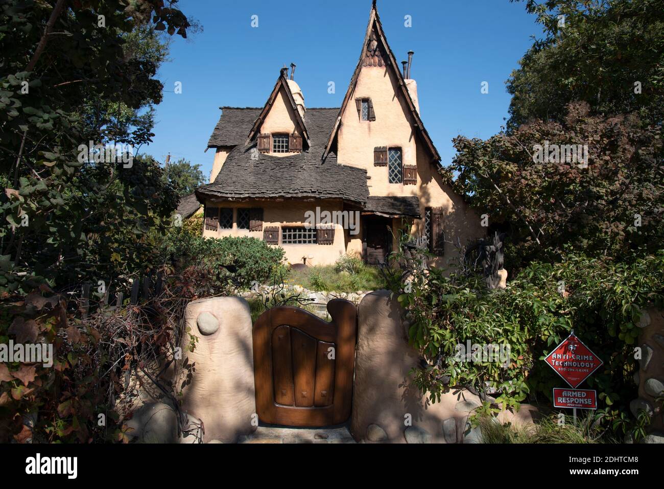 Beverly Hills, CA/USA - October 14, 2020: The Spadena house known as ...