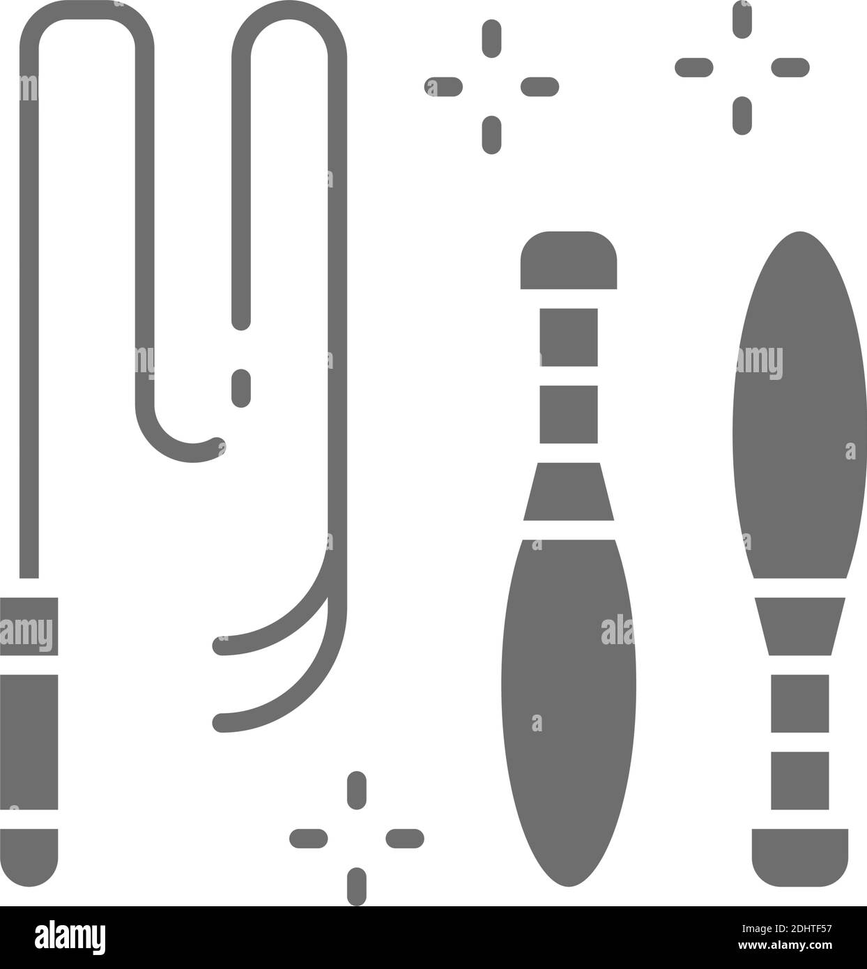 Handstick Stock Vector Images - Alamy
