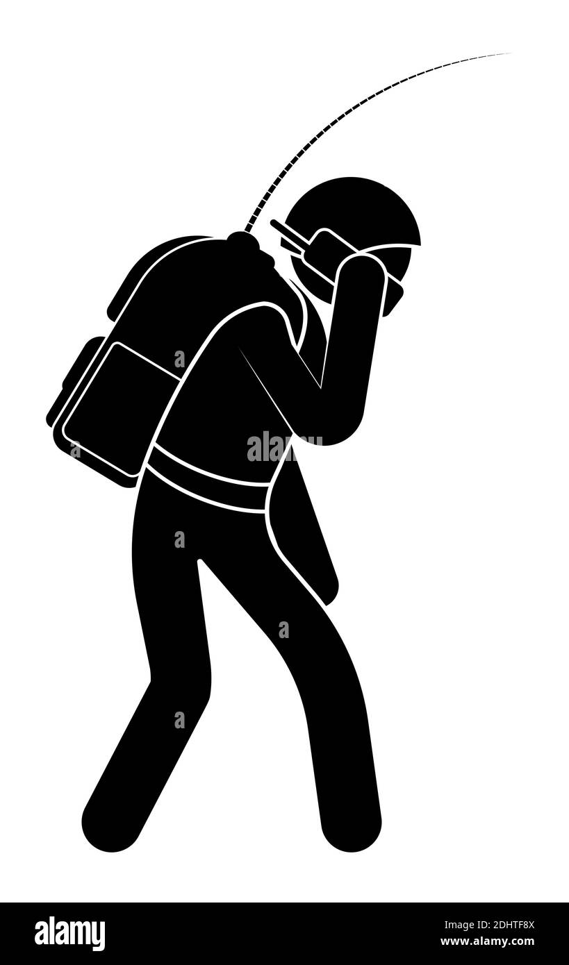 Figure carrying rifle Black and White Stock Photos & Images - Alamy