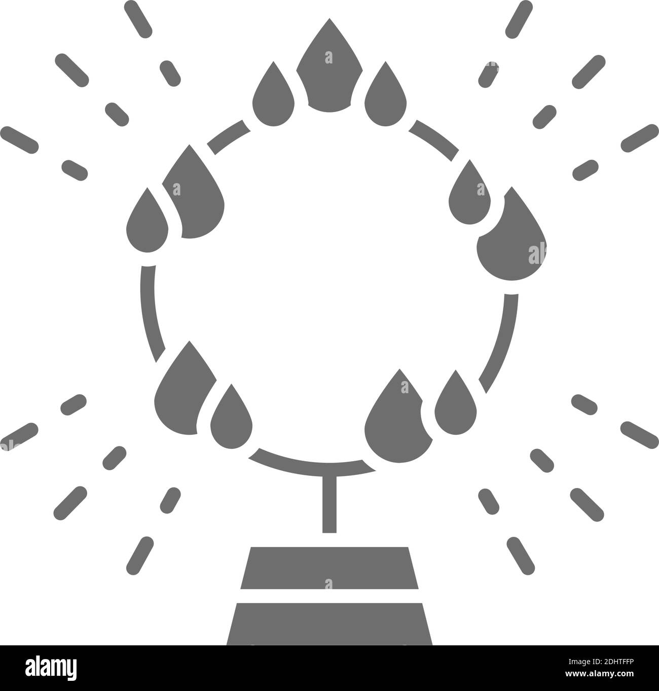 Fire magic circle Cut Out Stock Images & Pictures - Alamy