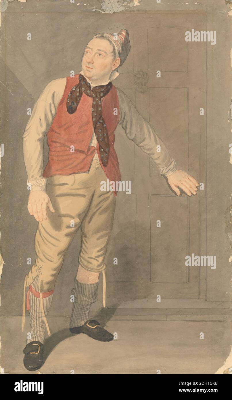 An Actor, Samuel De Wilde, 1748–1832, British, undated, Watercolor ...