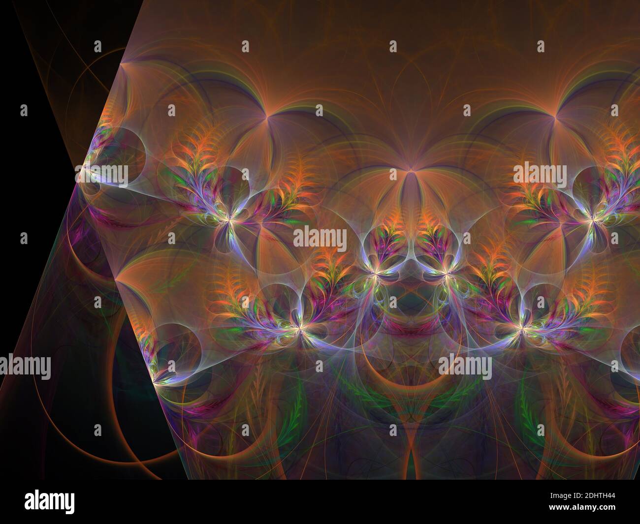 Imaginatory fractal background Image Stock Photo - Alamy