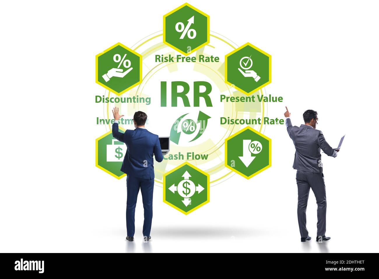 Concept of IRR - Internal Rate of Return in evaluation Stock Photo - Alamy