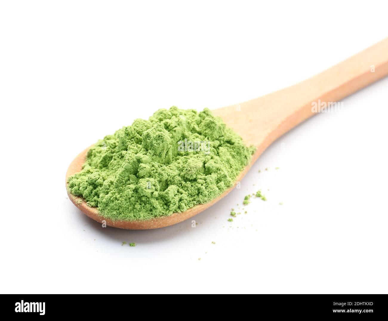 Matcha powder surface Cut Out Stock Images & Pictures - Alamy