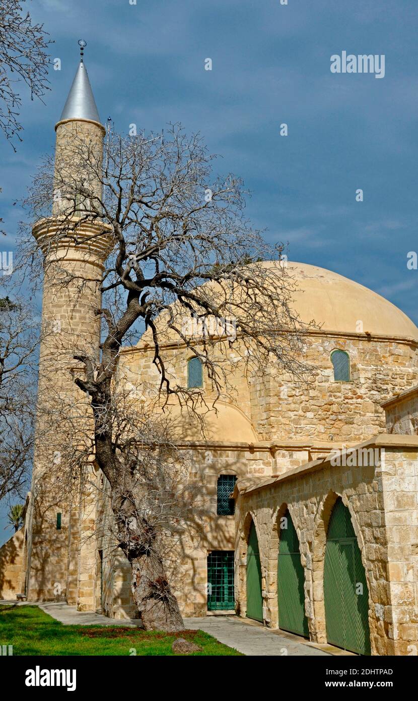 HALA SULTAN TEKKE MOSQUE, LARNACA, CYPRUS. FEBUARY The 1860 Mosque and ...