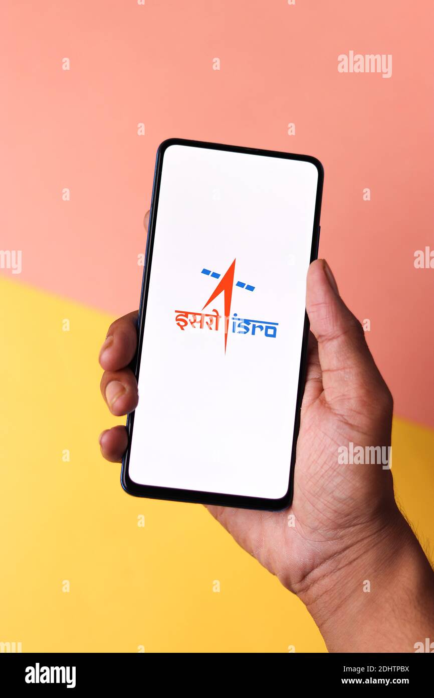 Assam, india - December 20, 2020 : Indian Space Research Organisation ...