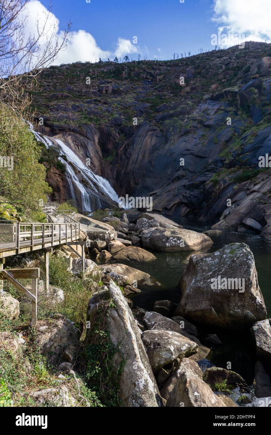 Xallas river ezaro waterfall in hi-res stock photography and images - Alamy