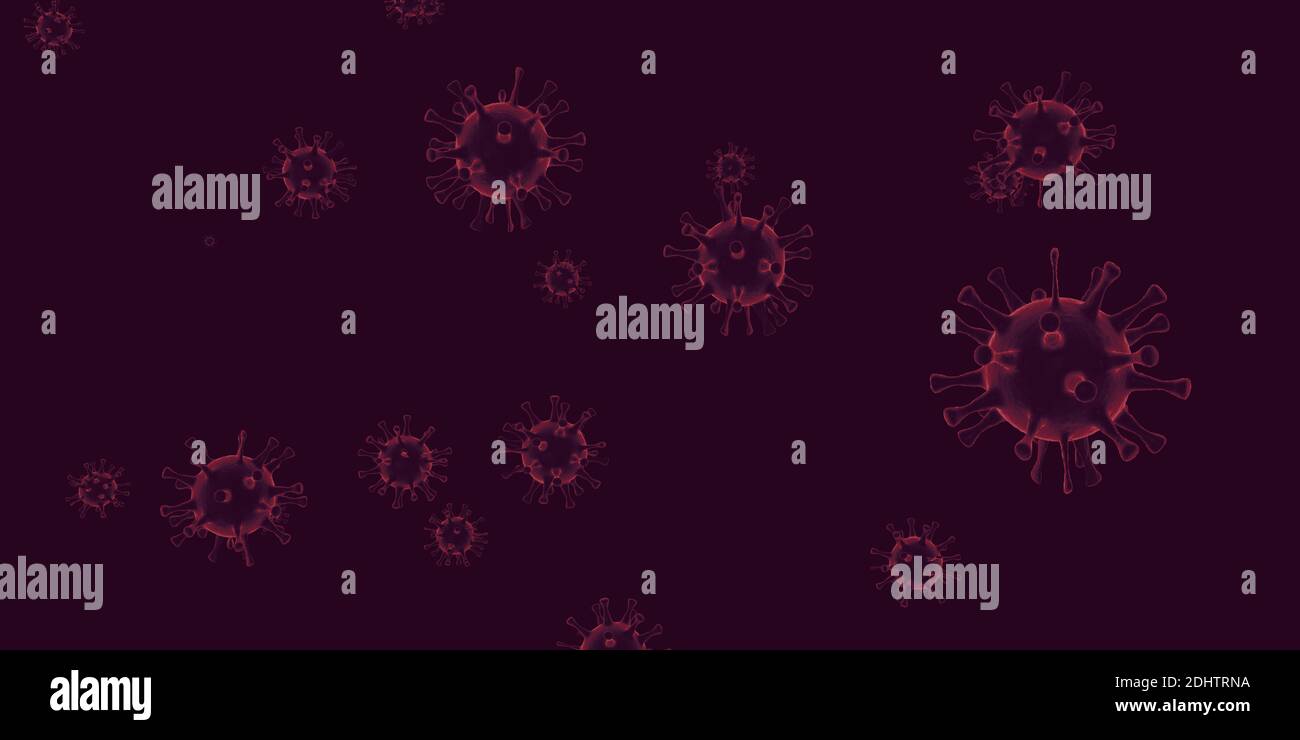 Bacteria Background as a Science Creative Concept Art Stock Photo - Alamy