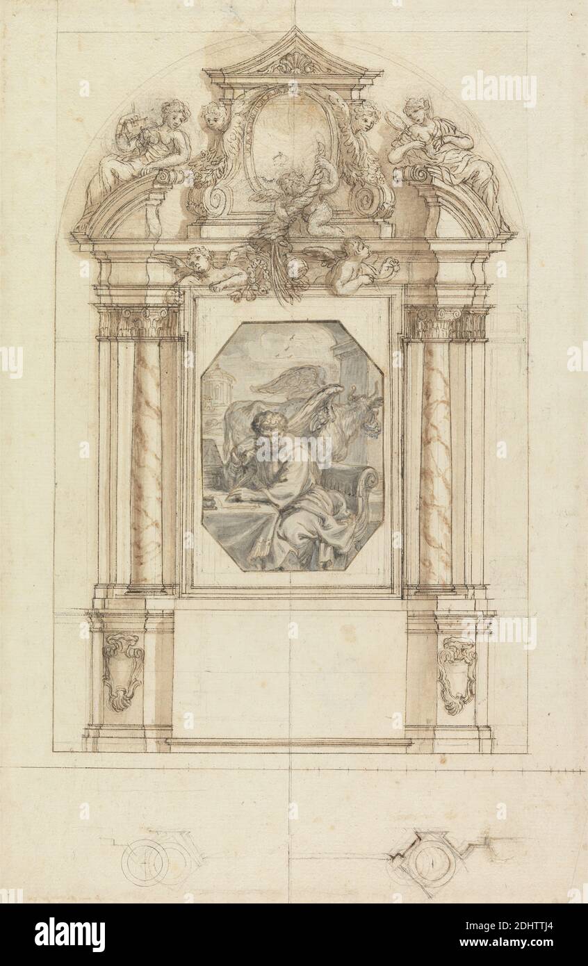 St luke altarpiece hi-res stock photography and images - Alamy