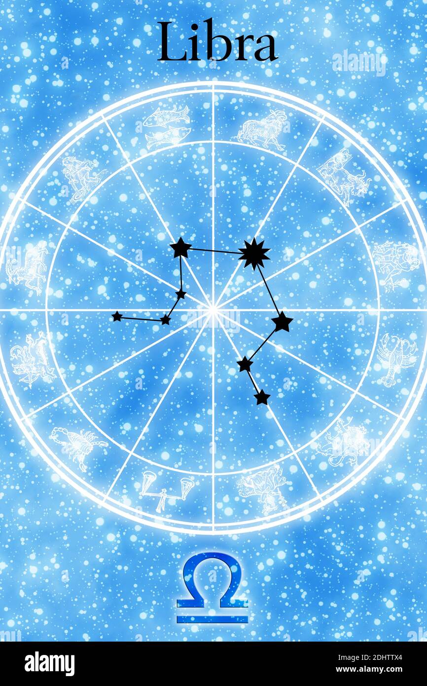 Constellation of libra hi-res stock photography and images - Alamy
