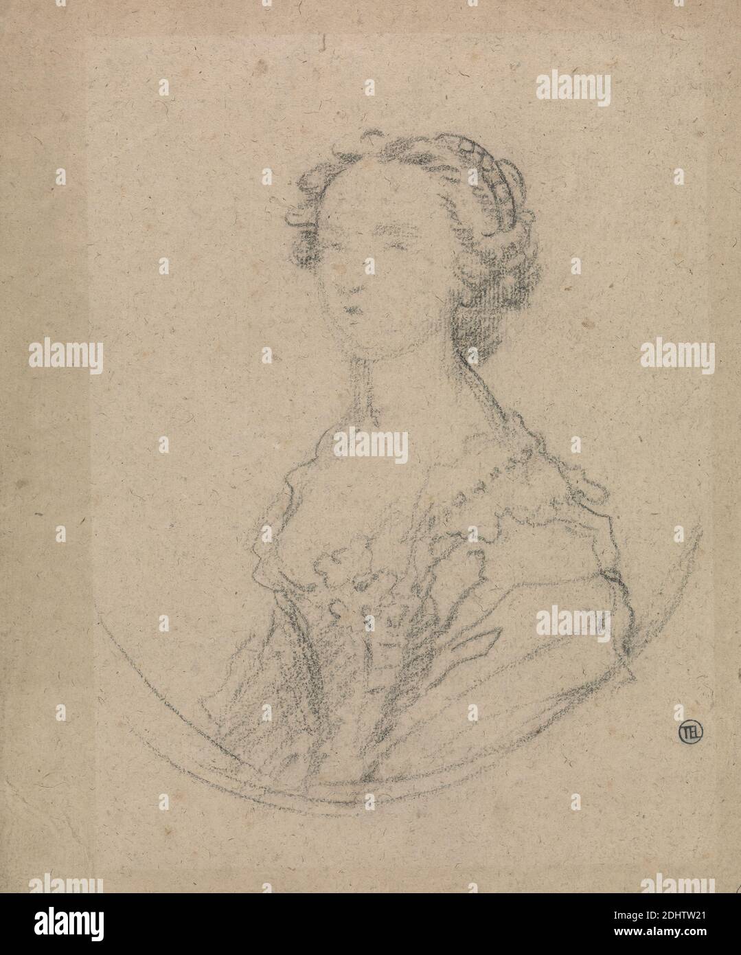 Study for the Portrait of a Woman, Allan Ramsay, 1713–1784, British ...