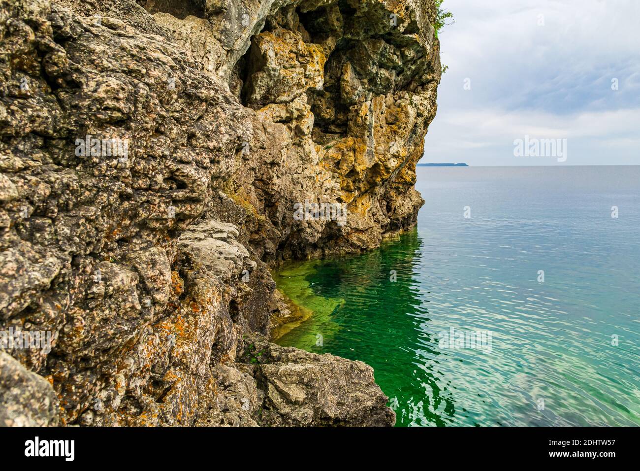 The Grotto Caves Bruce Peninsula National Park Tobermory Ontario Canada ...