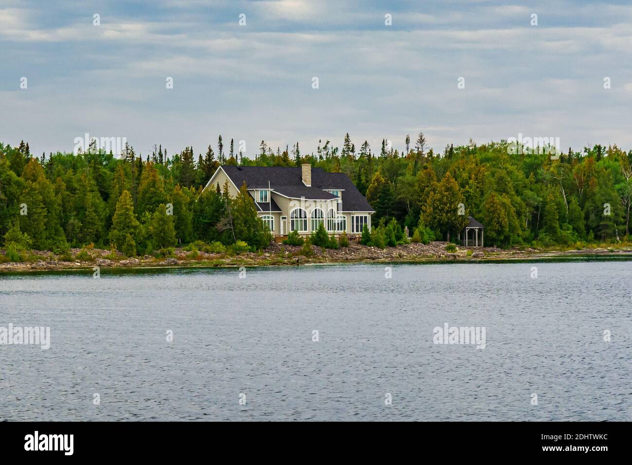 Flower Pot Island Fathon Five National Park Tobermory Ontario Canada in ...