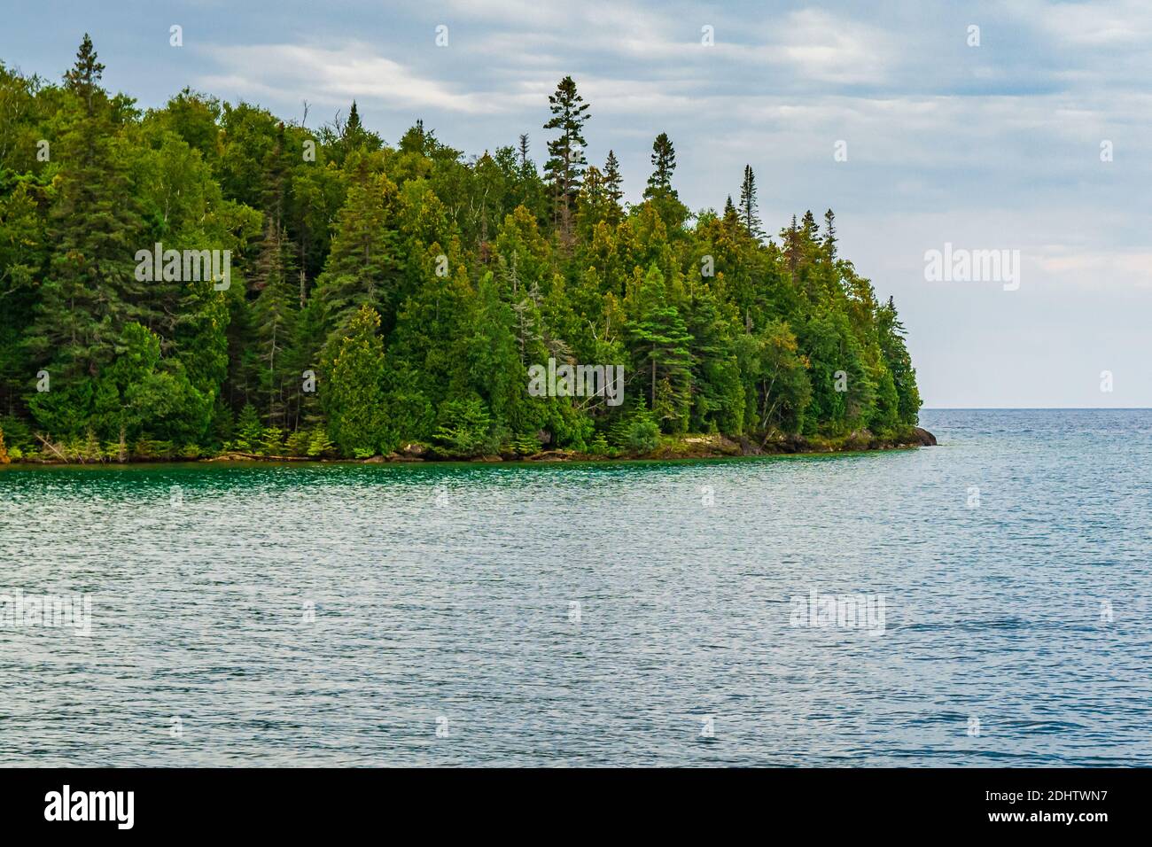 Flower Pot Island Fathon Five National Park Tobermory Ontario Canada in ...
