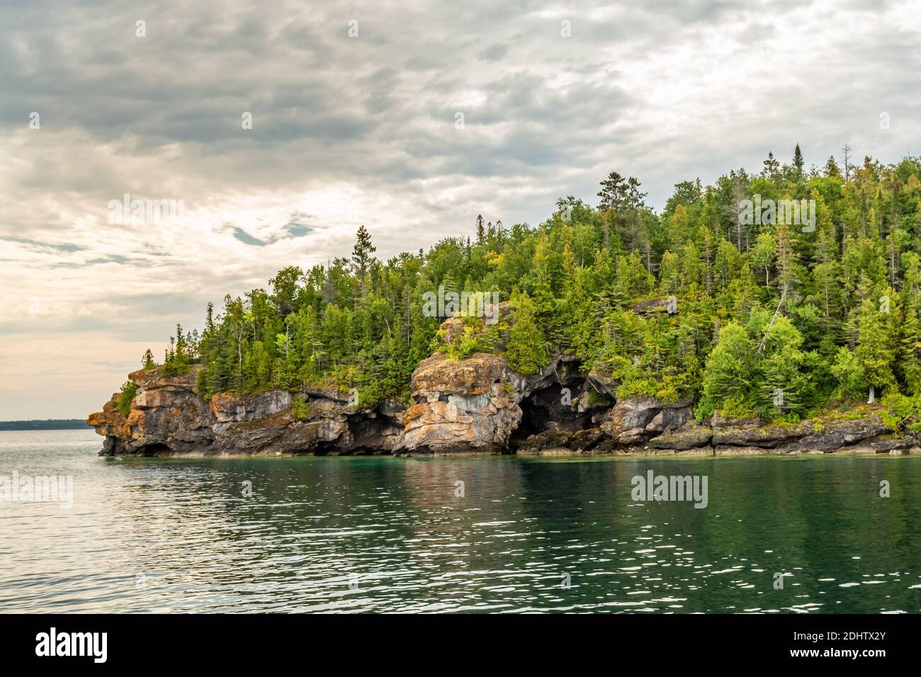 Flower Pot Island Fathon Five National Park Tobermory Ontario Canada in ...