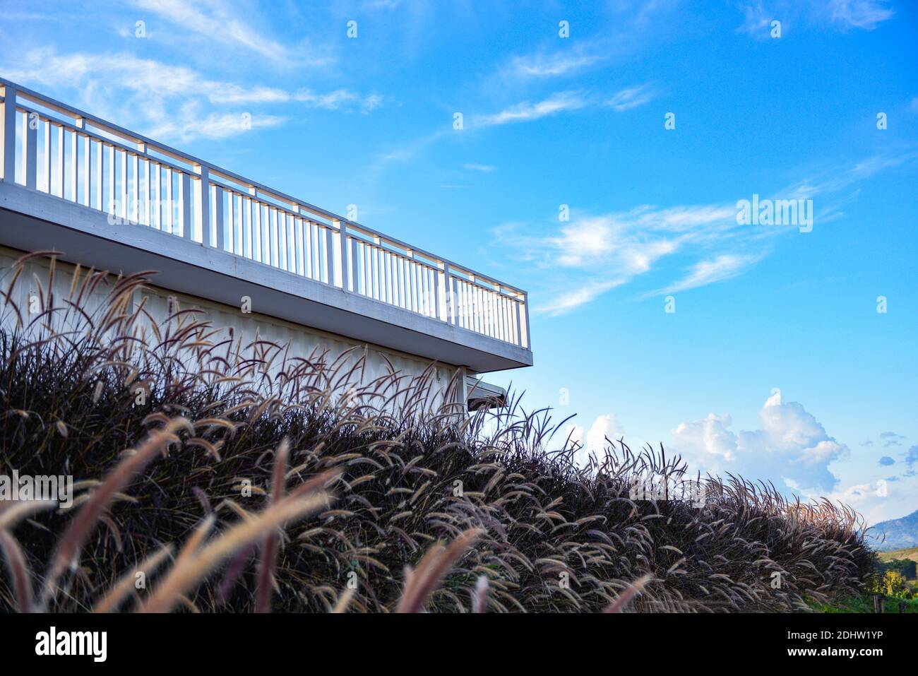 Seaside balcony wooden furniture hi-res stock photography and images ...