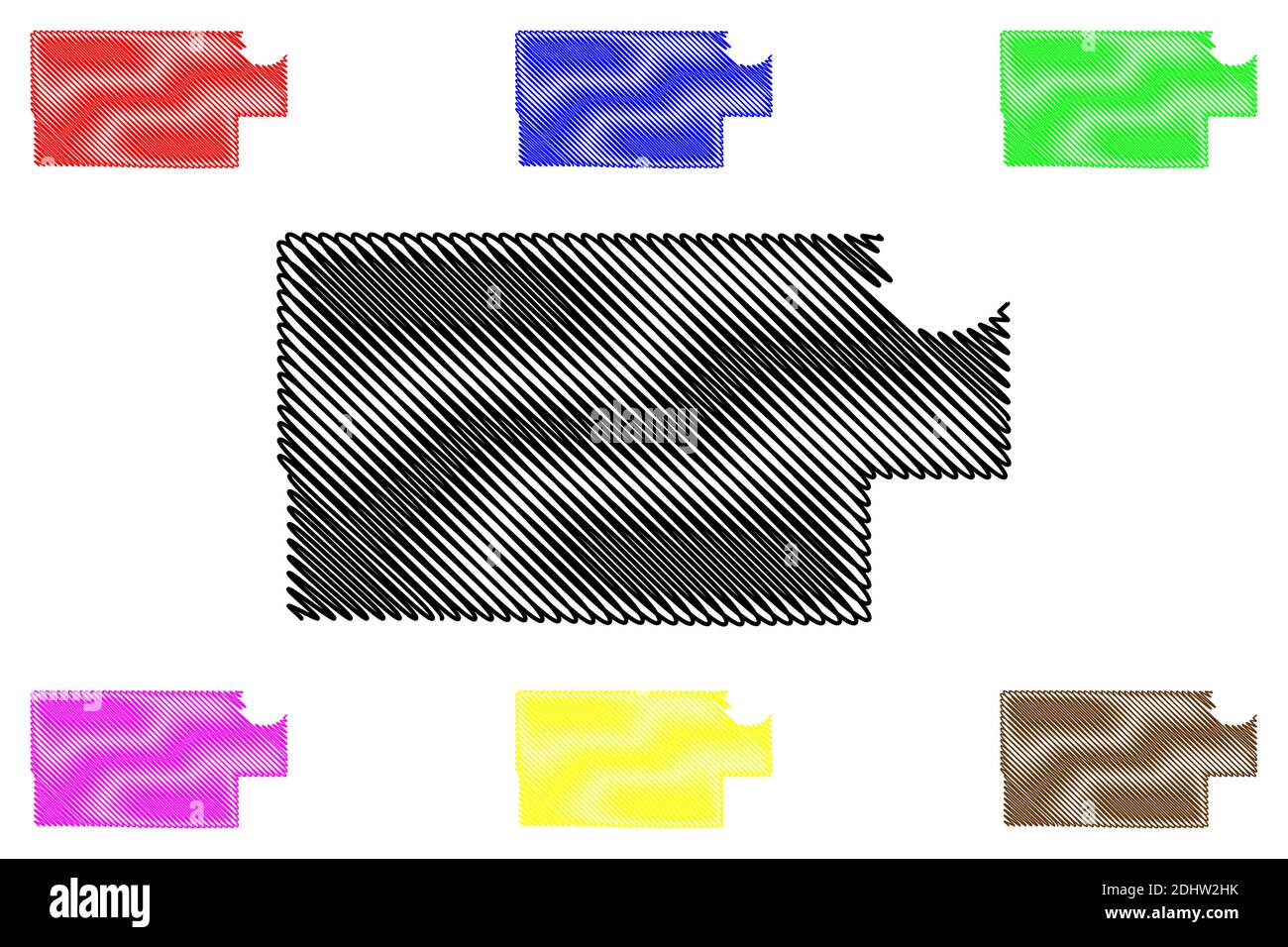 Roseau County, Minnesota (U.S. county, United States of America, USA, U ...