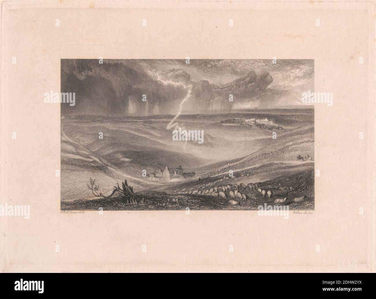 HMS Bellerophon, Plymouth Sound, Edward Goodall, 1795–1870, British ...