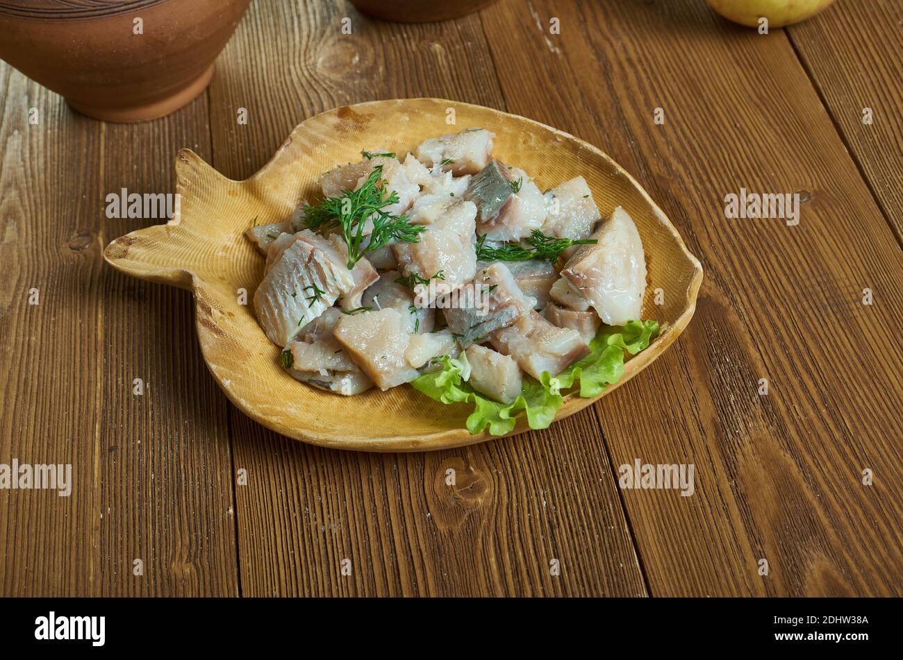 Siberian Indigirka Salad -Russian fish salad that has its origins in ...