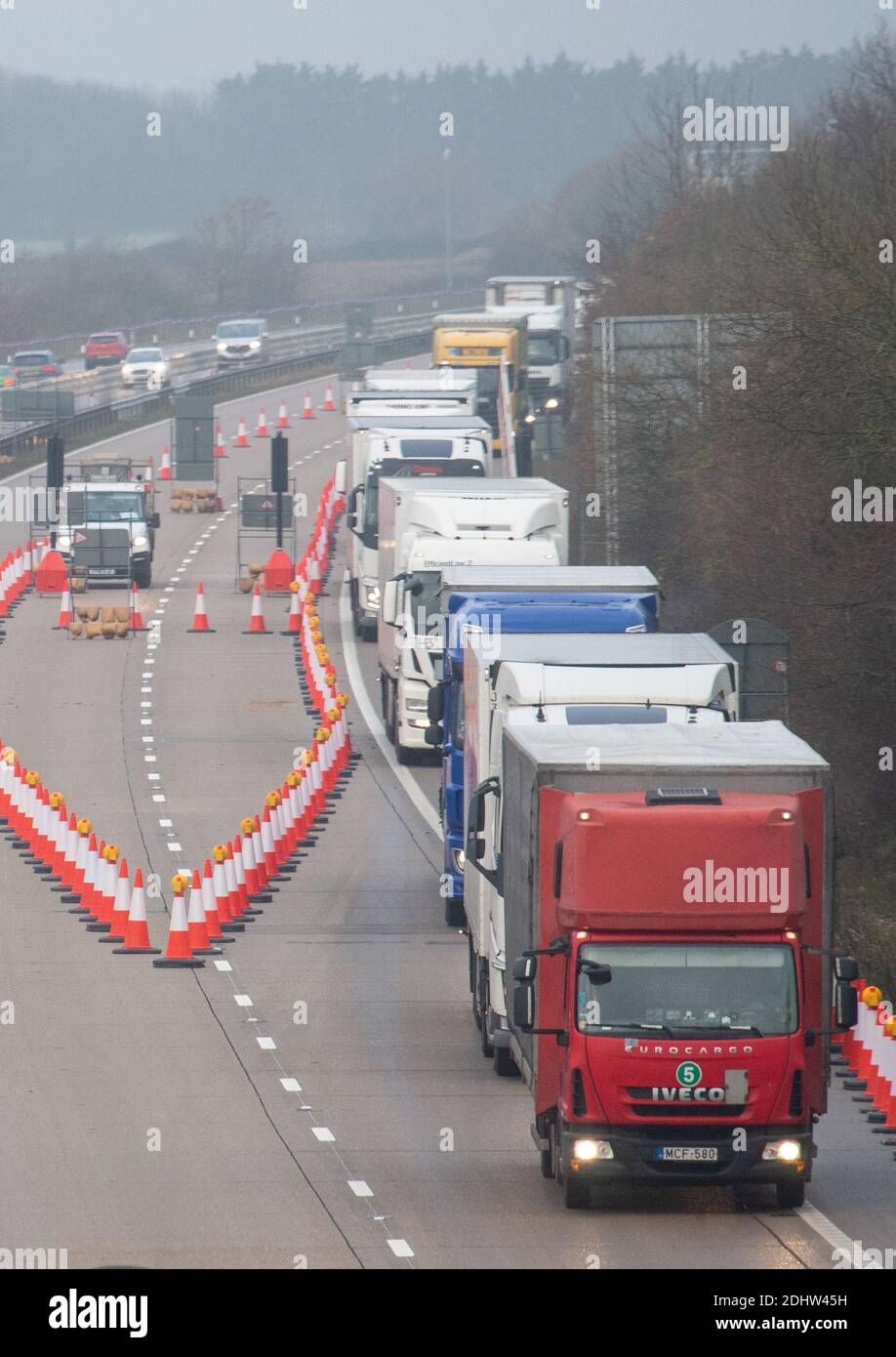 Traffic on the m20 at dover hi-res stock photography and images - Alamy
