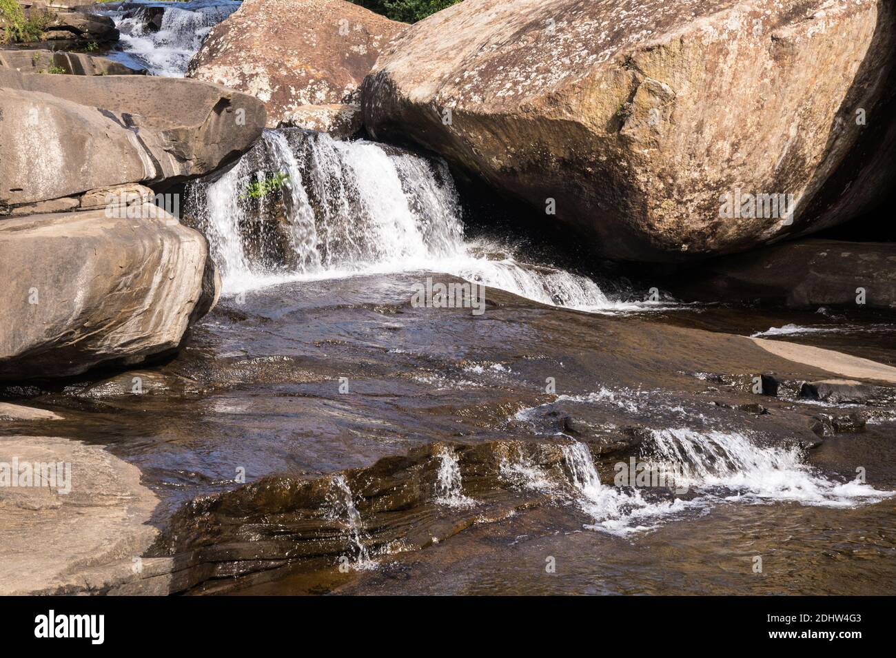 Scenic spring stream flowing through hi-res stock photography and ...