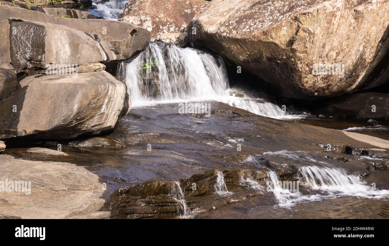 Scenic spring stream flowing through hi-res stock photography and ...
